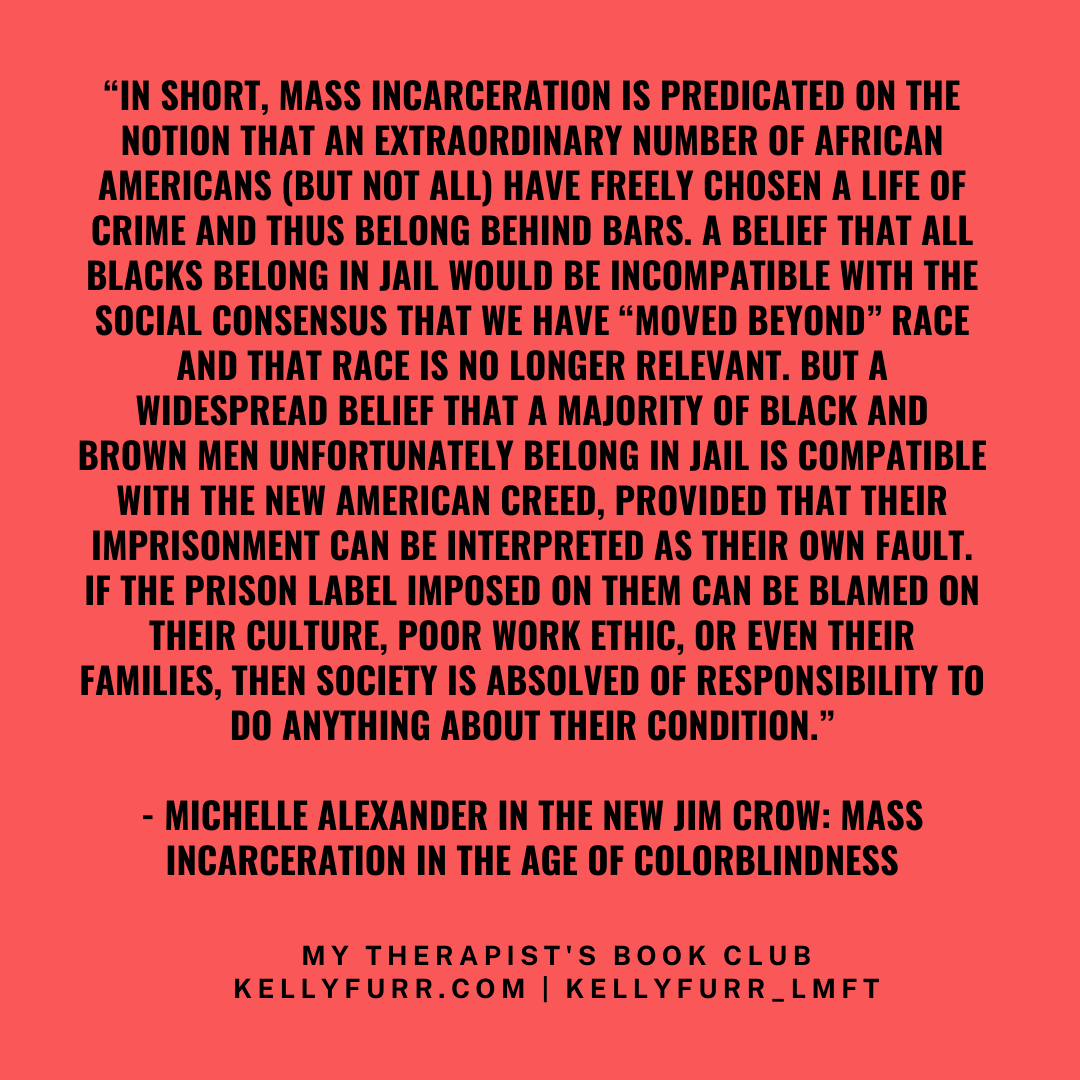 new jim crow 5 | Kelly Furr Therapy